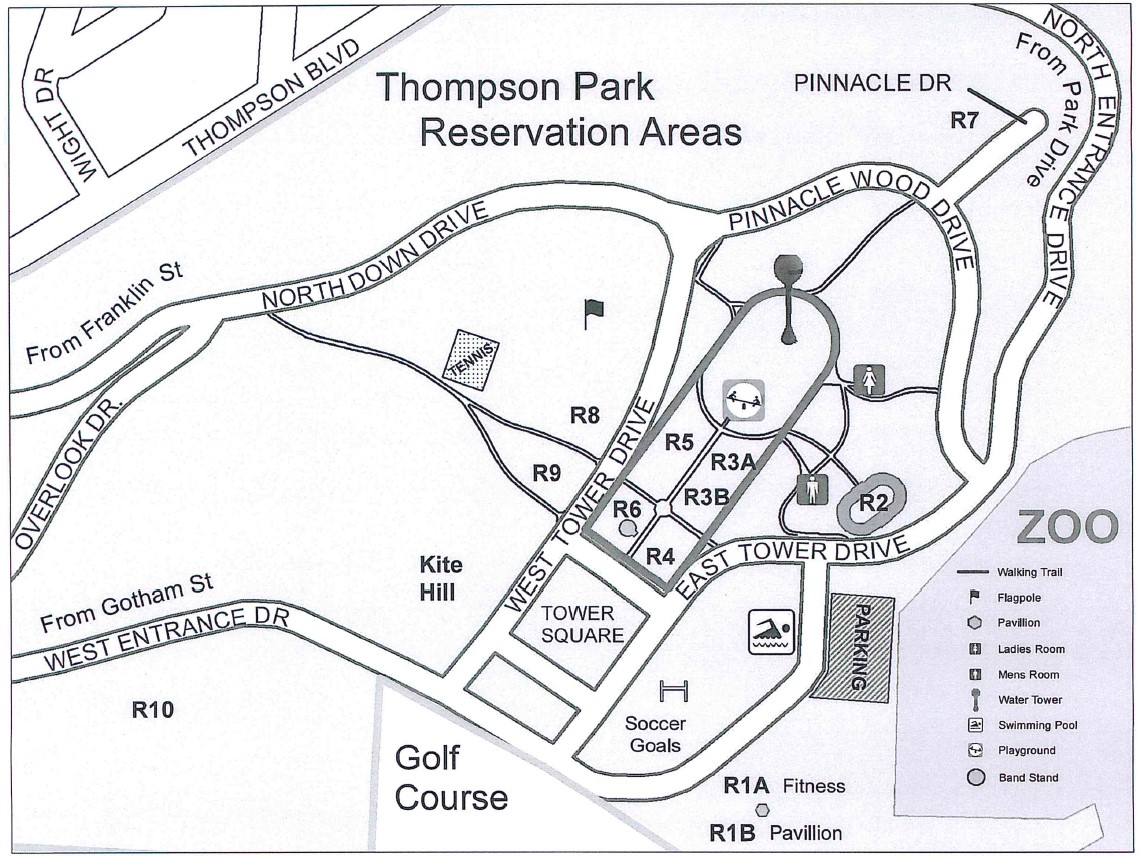City of Watertown, New York - Thompson Park Pavilions and Picnic Areas
